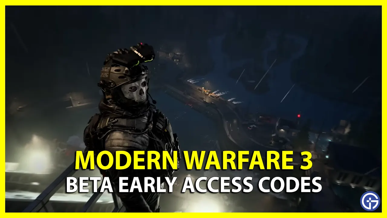 MW3 Beta Codes & Early Access (2023) - How To Redeem