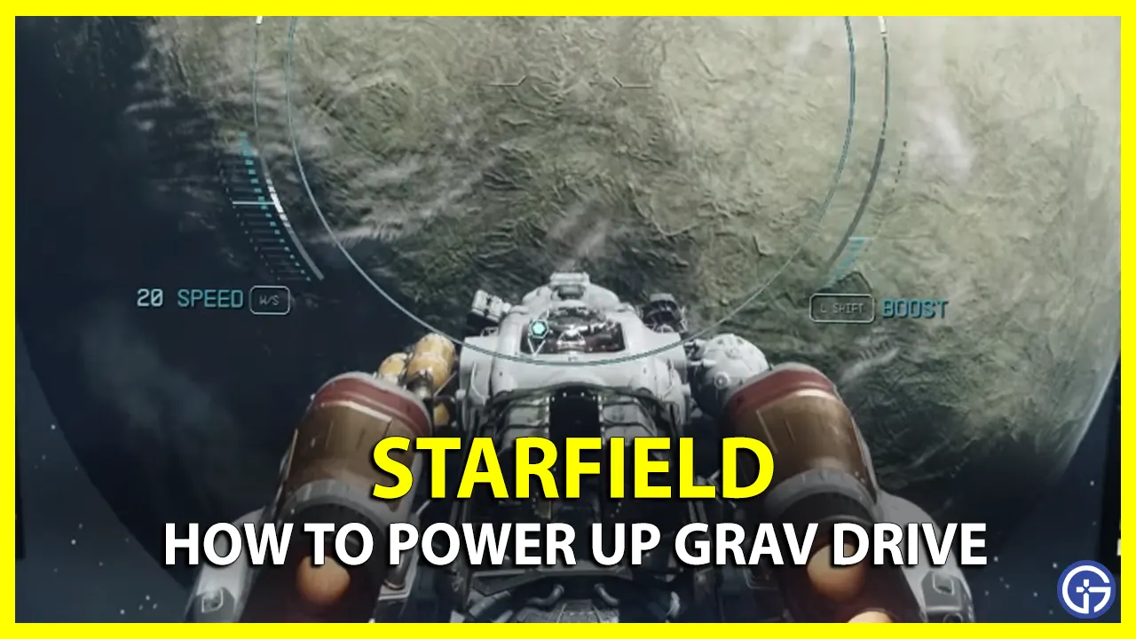 How To Use Grav Drive In Starfield For Grav Jump