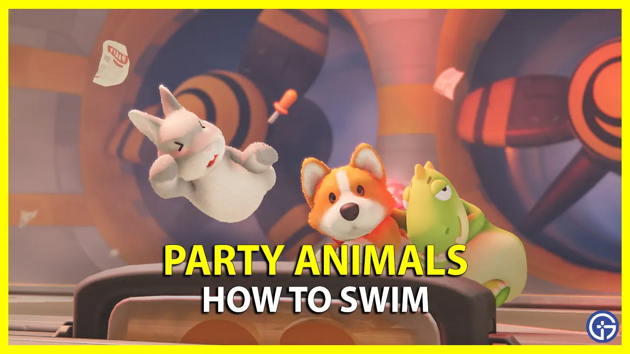 Swim In Party Animals - Controls & Tips For Swimming