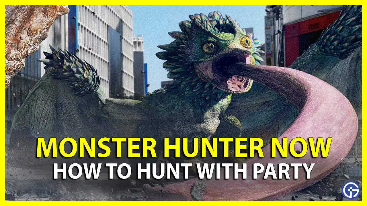 How To Hunt With Party In Monster Hunter Now - Gamer Tweak