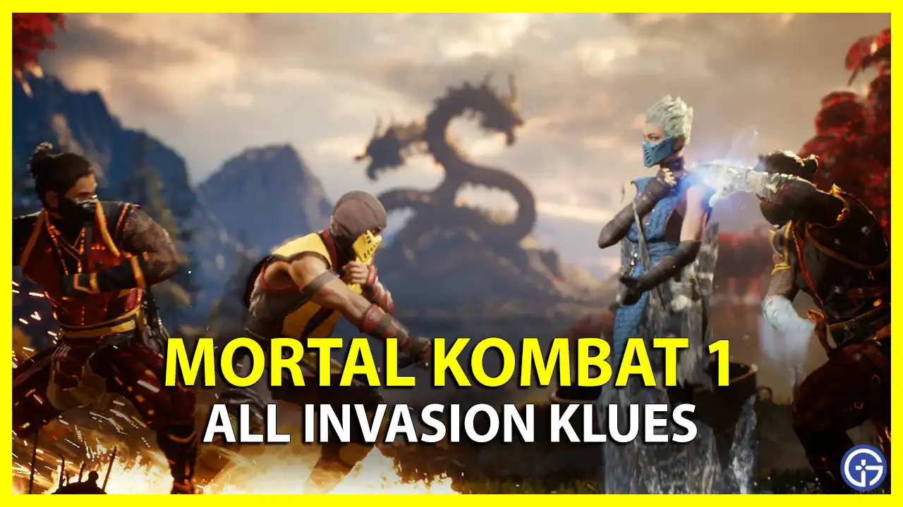 All MK1 Invasion Klues Answers (Solutions Guide)