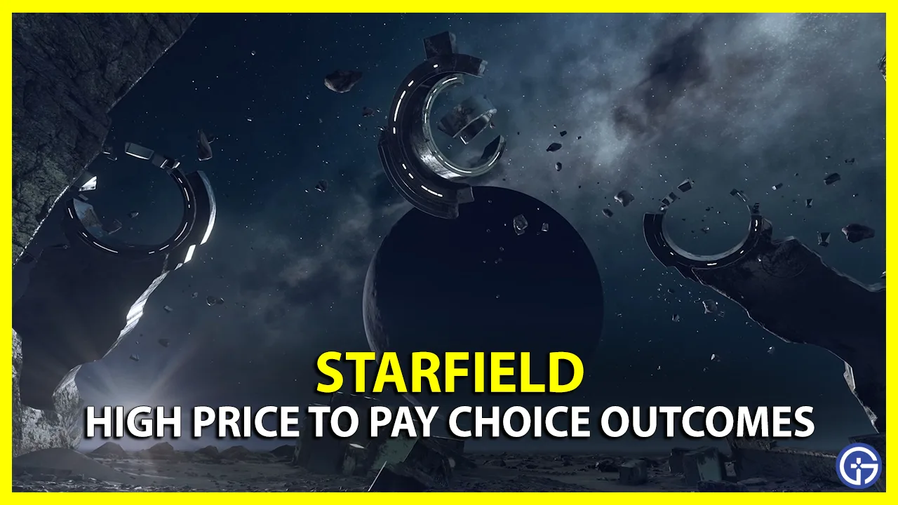 High Price To Pay Consequences In Starfield (Eye Or The Lodge)