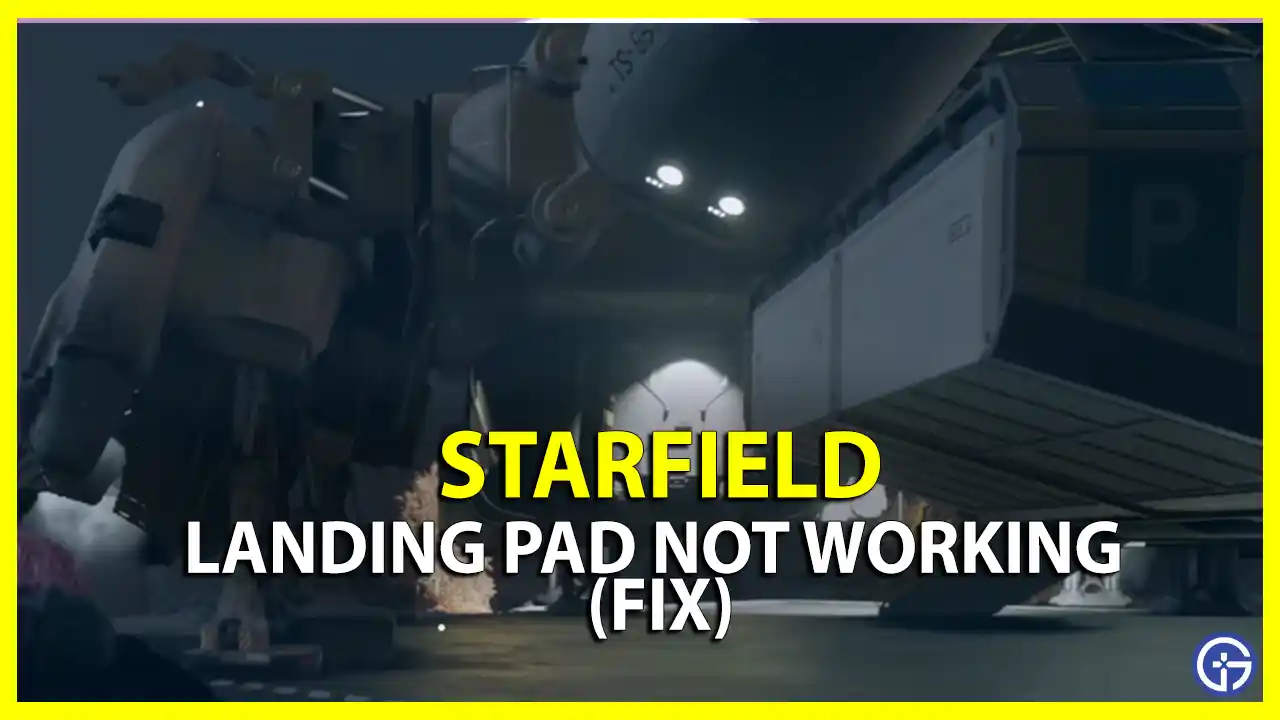 Starfield: Landing Pad With Ship Builder Not Working (Bug Fix)