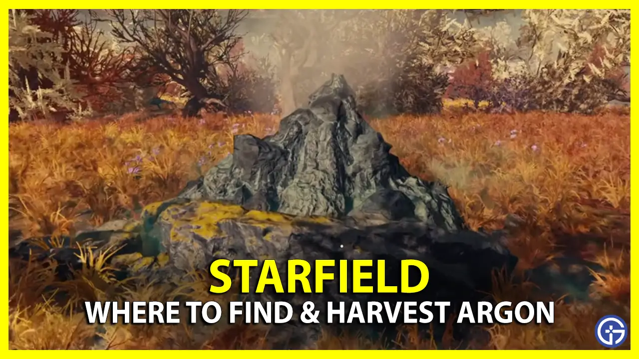 How To Get & Harvest Argon In Starfield (Location) - Gamer Tweak