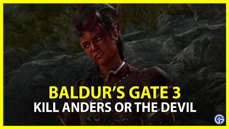 Should You Kill Anders or the Devil In BG3 - Hunt The Devil Quest
