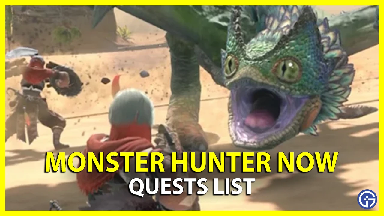 Monster Hunter Now Quests List (Every Story Chapter)