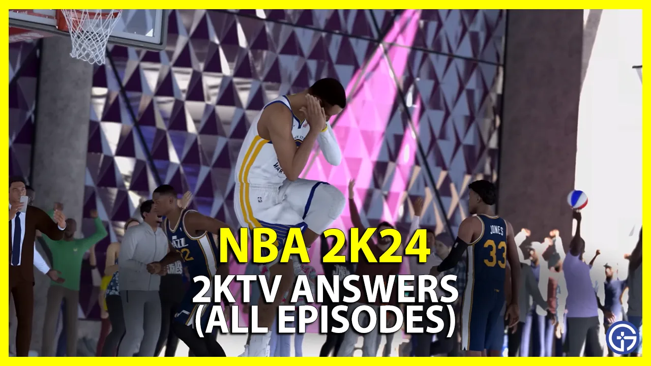 All 2KTV Answers In NBA 2K24 (Episode 1-2) - Gamer Tweak