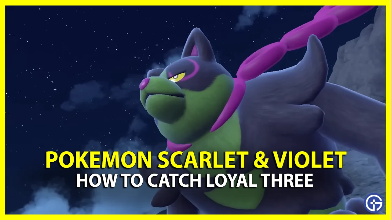 How To Catch Loyal Three Pokemon In Scarlet & Violet (Teal Mask)