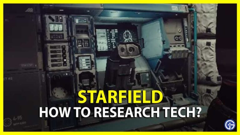 How to Research New Technology In Starfield?