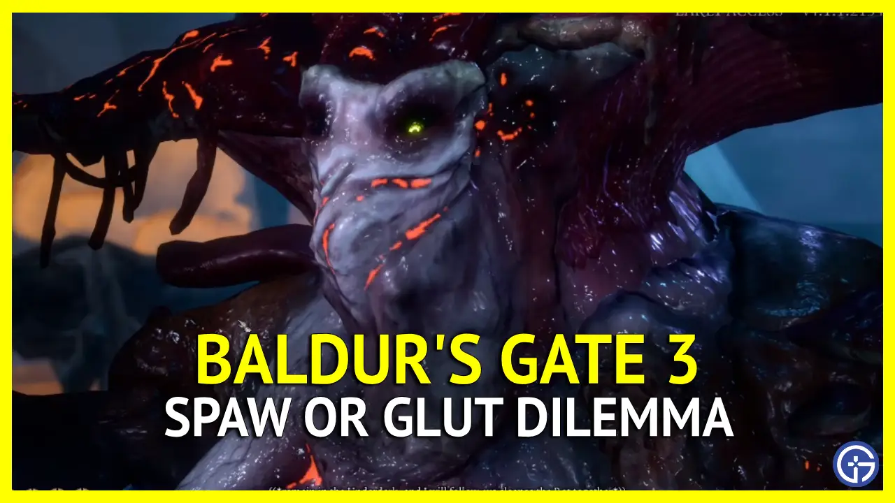 Choose Spaw Or Glut In BG3? - Gamer Tweak