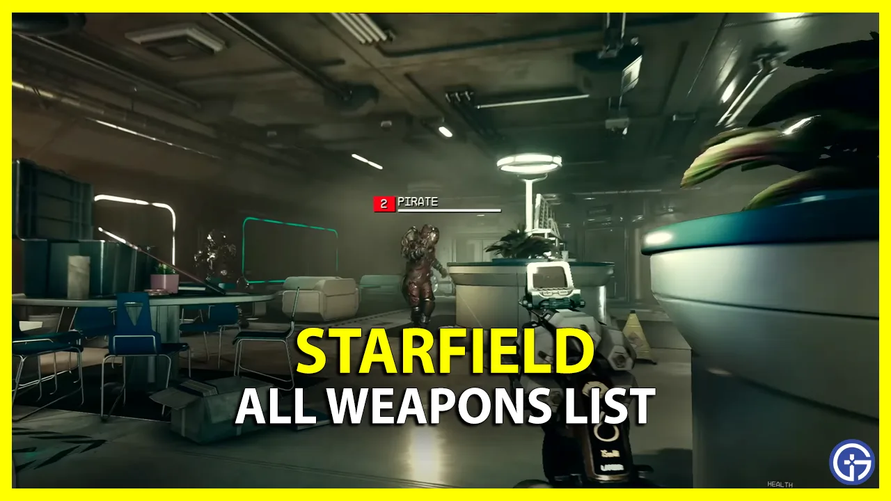 Starfield Weapons List: Ballistic, Laser, Heavy & All Types
