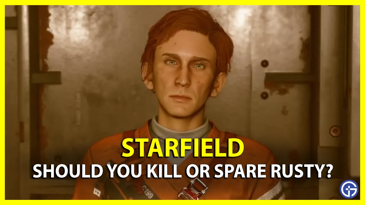 Starfield: Should You Kill Or Spare Rusty? - Gamer Tweak
