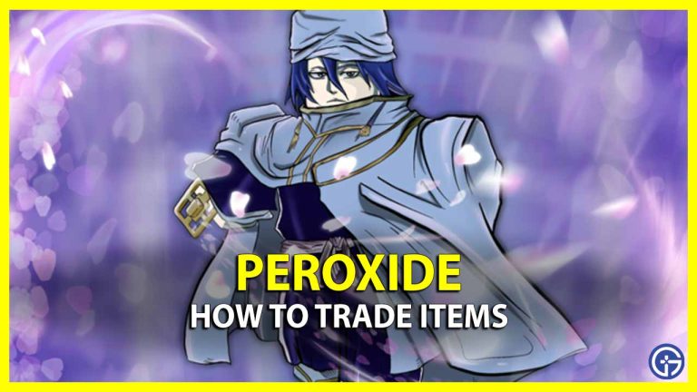 How To Trade Items Easily In Peroxide - Gamer Tweak
