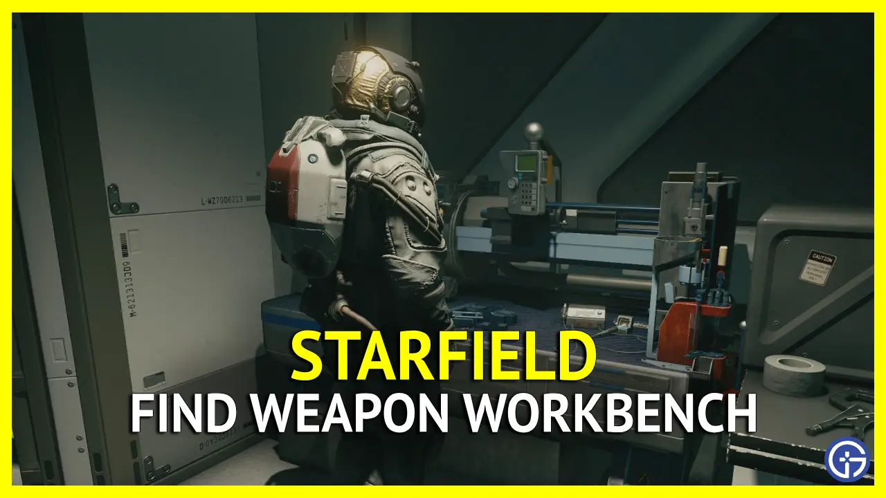 Starfield Weapon Workbench Locations and How To Use