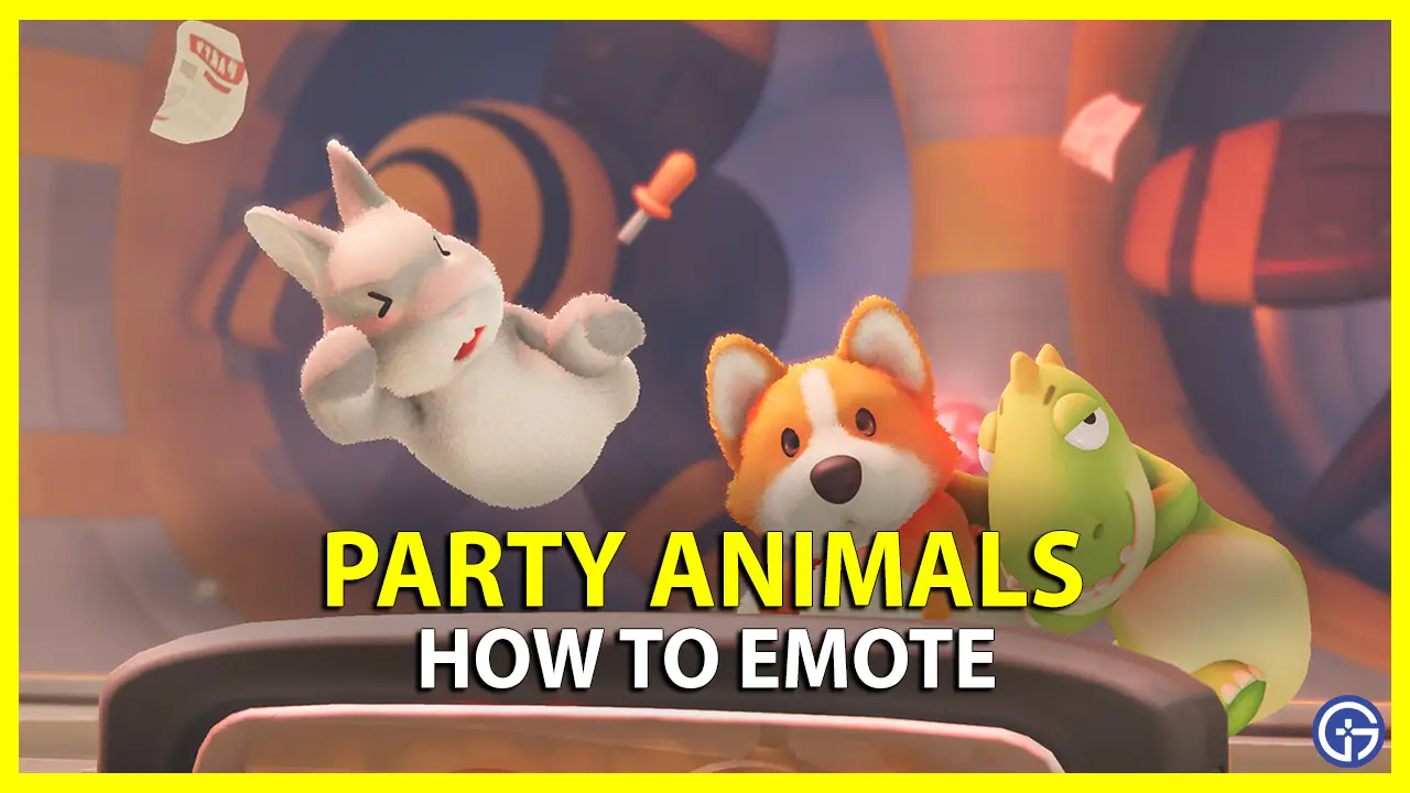How To Emote In Party Animals - Gamer Tweak
