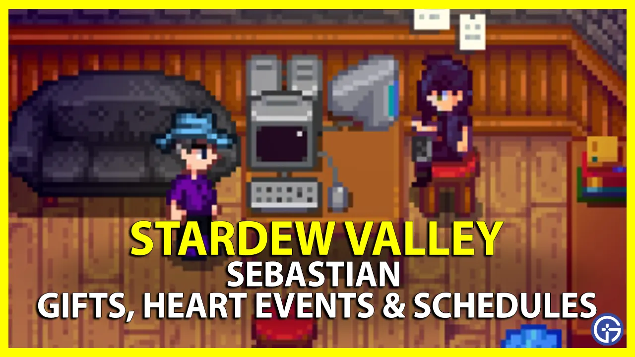 Stardew Valley Sebastian Guide