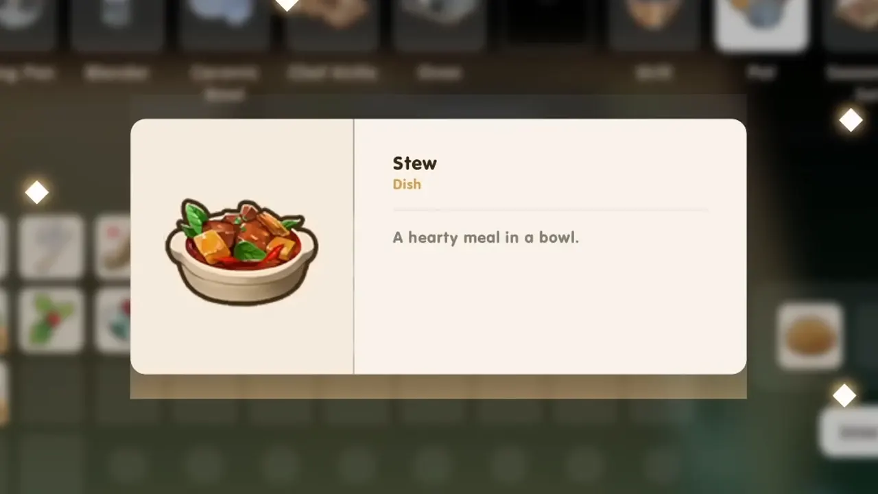Complete List Of Recipes In Coral Island