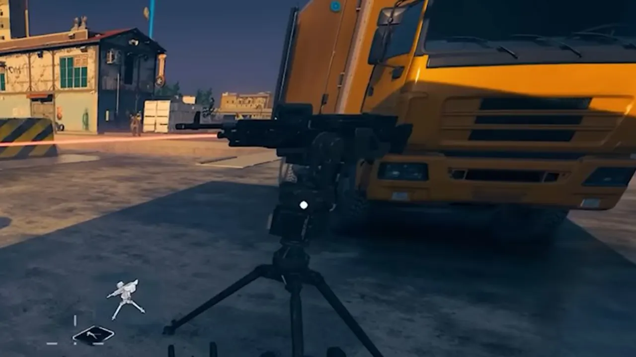 MW3 Zombies Sentry Gun - How To Get Mounted Weapon