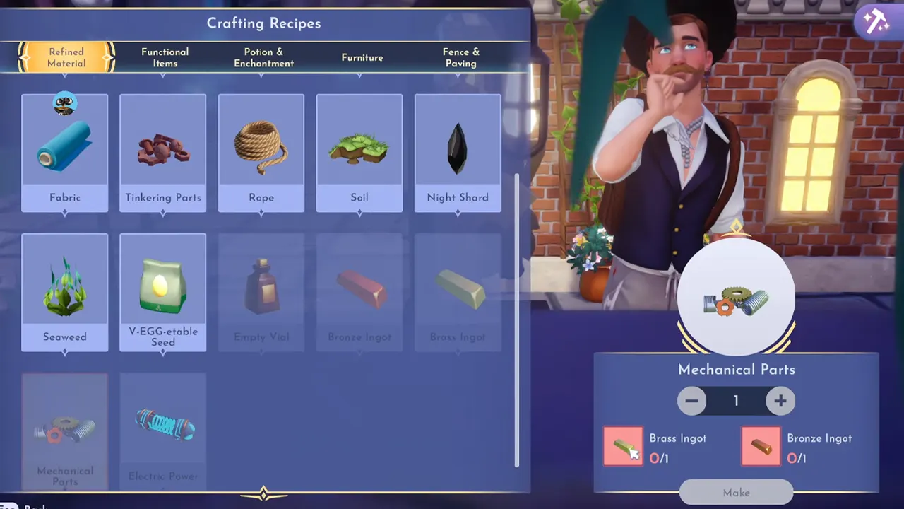 How To Get Mechanical Parts In Dreamlight Valley