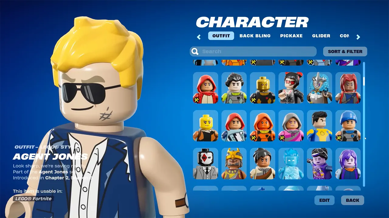 How To Change Character Appearance In LEGO Fortnite - Gamer Tweak