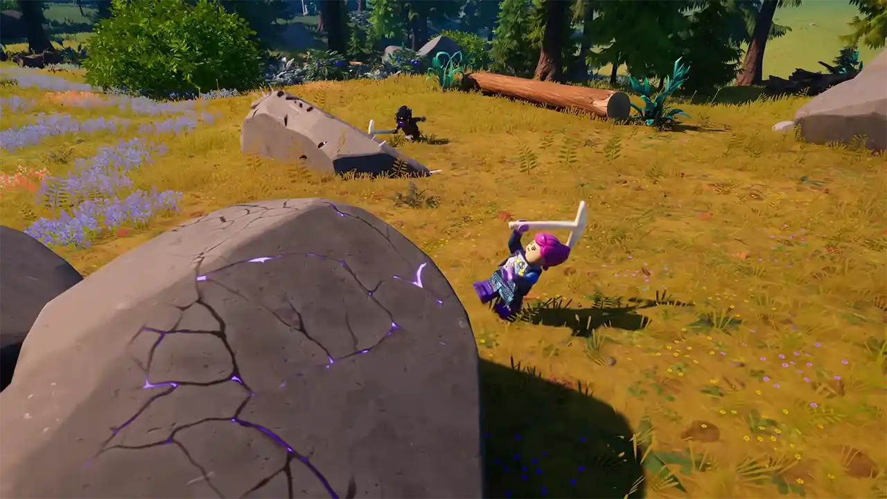 How To Get Blue Rare Pickaxe In LEGO Fortnite