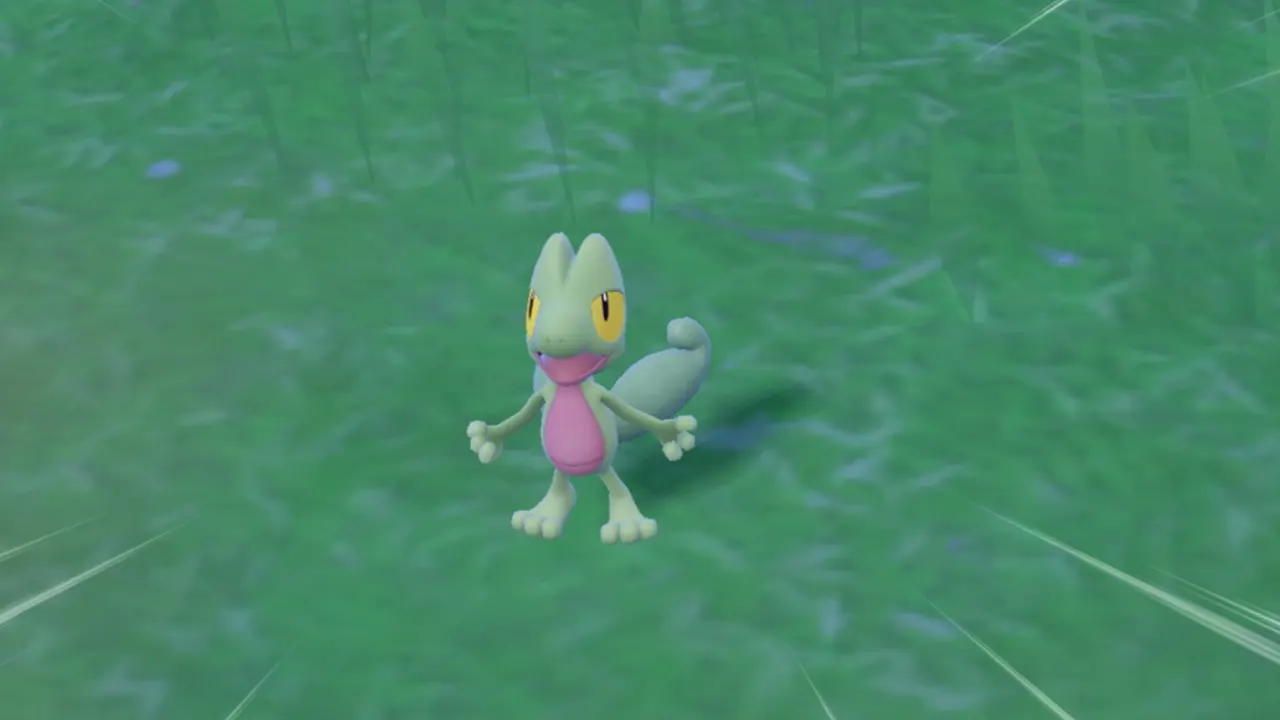 Where To Find And Catch Treecko In Pokemon Indigo Disk