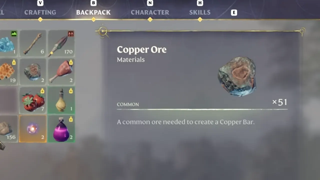 Where To Farm Plenty Of Copper Ore In Enshrouded - Locations