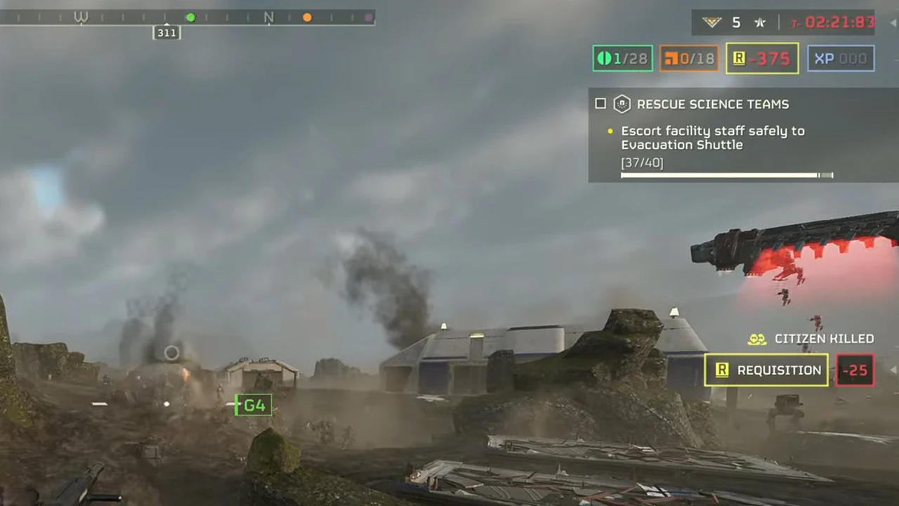 Helldivers 2: How To Rescue Science Team