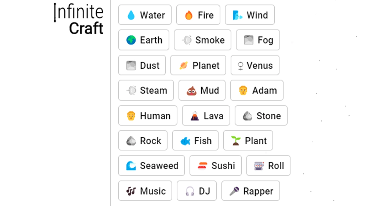 How To Make Rapper In Infinite Craft Easily