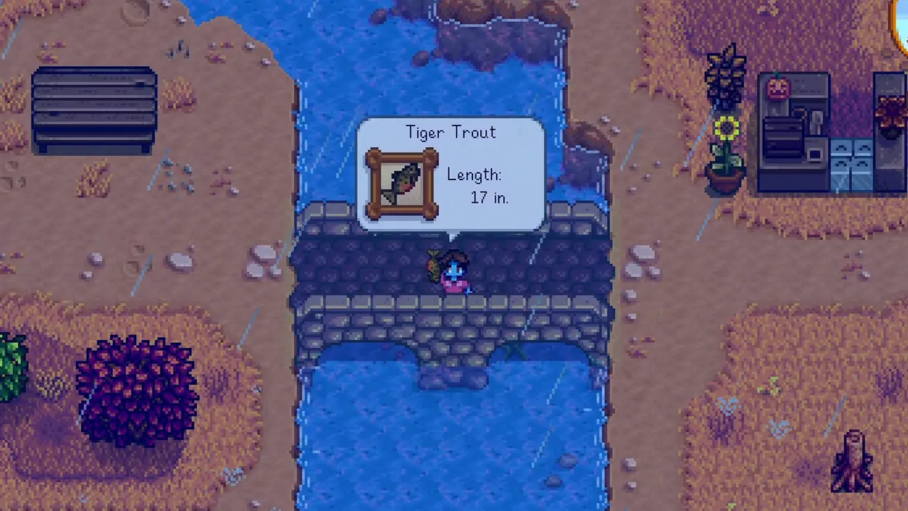 Stardew Valley Tiger Trout Fishing Guide - Gamer Tweak
