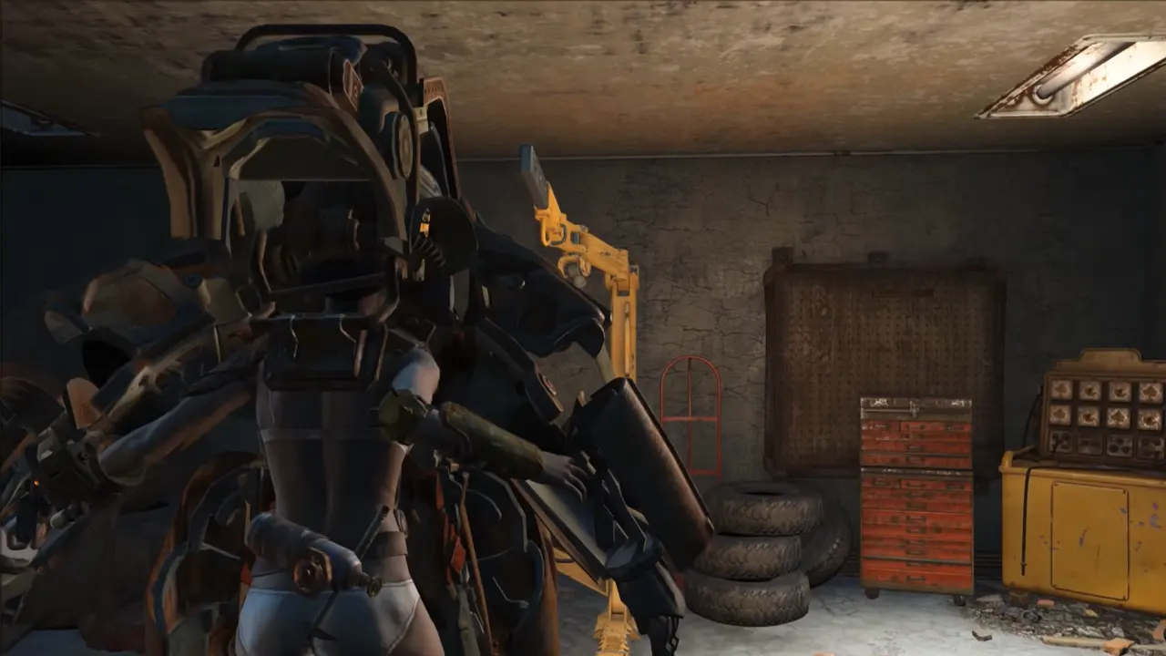 How To Exit and Hang the Power Armor in Fallout 4