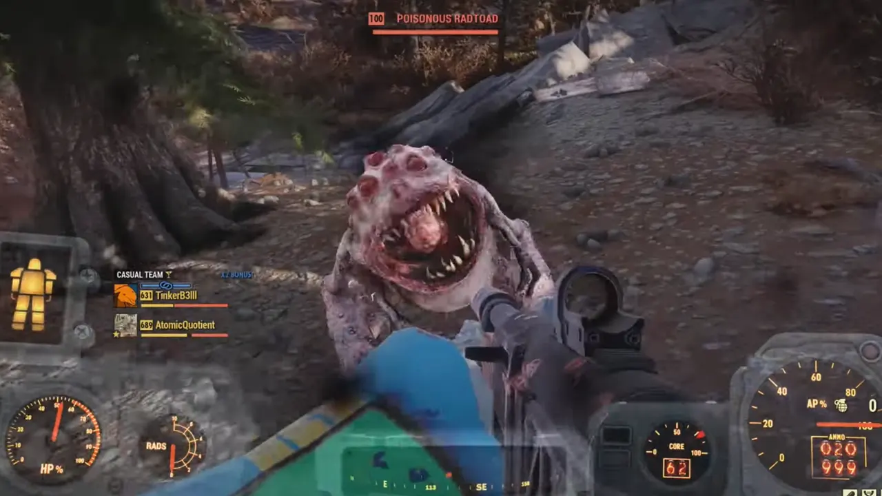 How To Find Radtoads In Fallout 76 - Locations