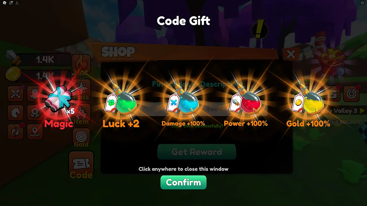 Roblox +1 Blade Slayer Codes - Gamer Tweak