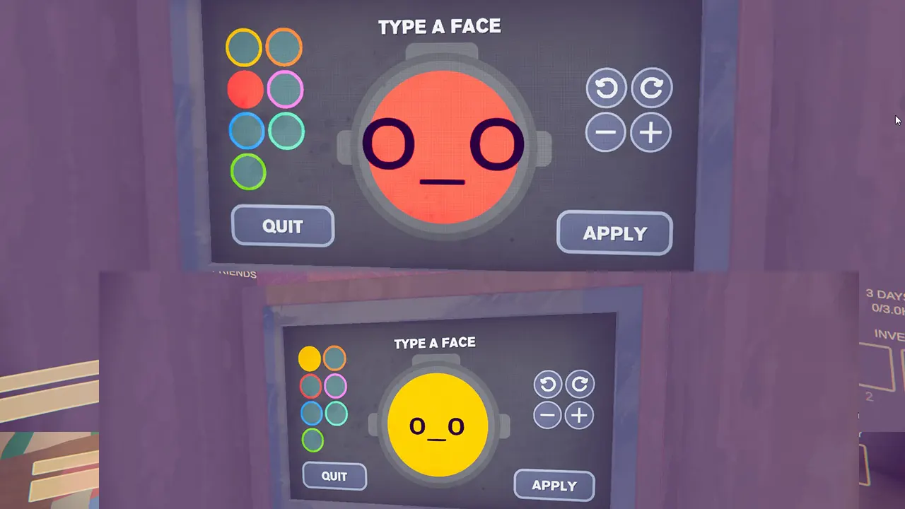 How to Change and Customize your Face in Content Warning