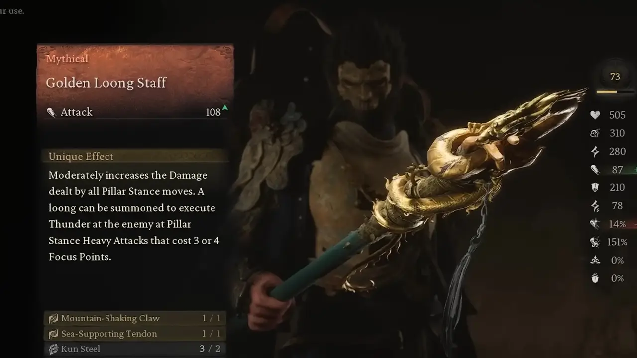 How to Get the Mythical Golden Loong Staff in Black Myth: Wukong