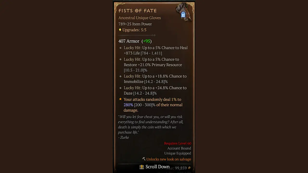 How to Get Fists of Fate in Diablo 4 (Location)