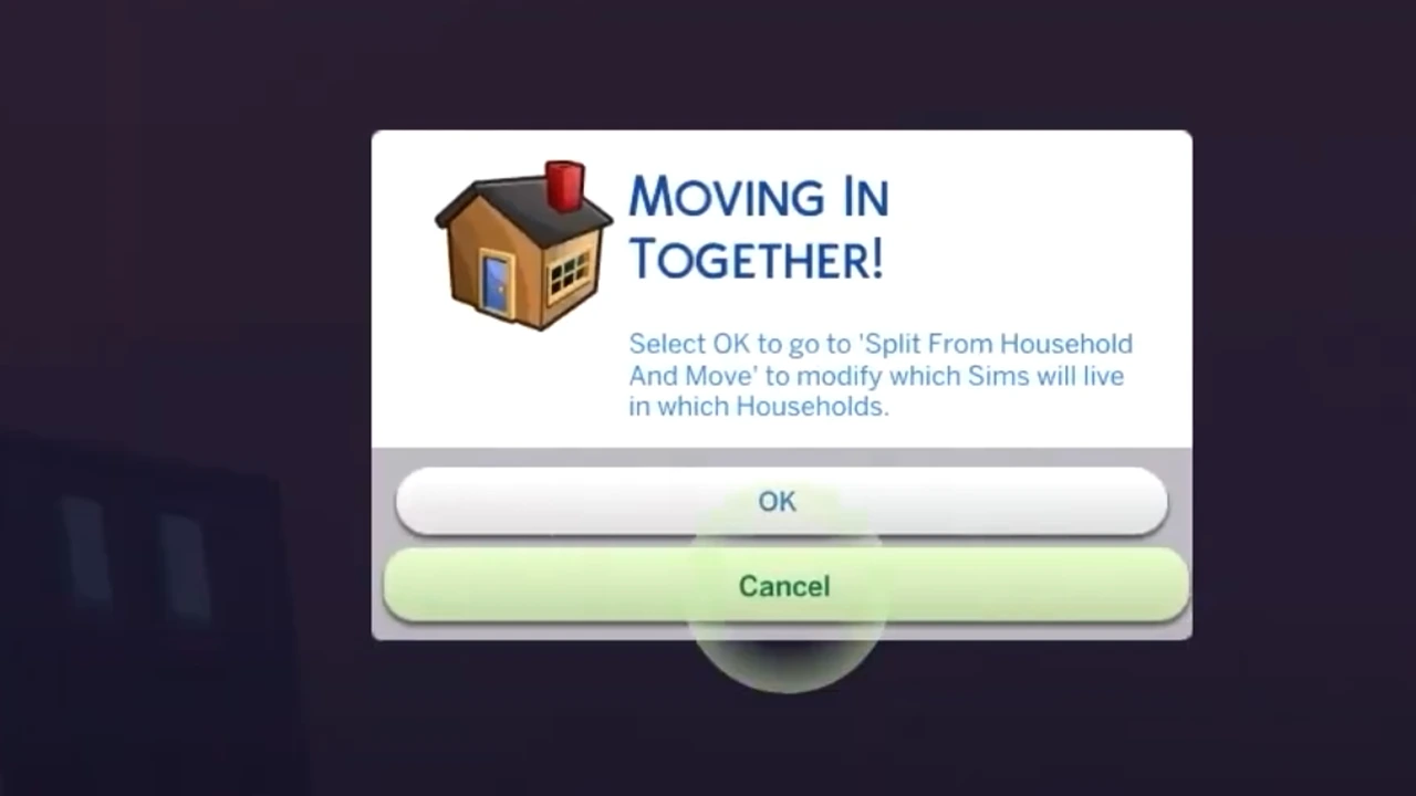 Sims 4: How To Ask Someone To Move In With You