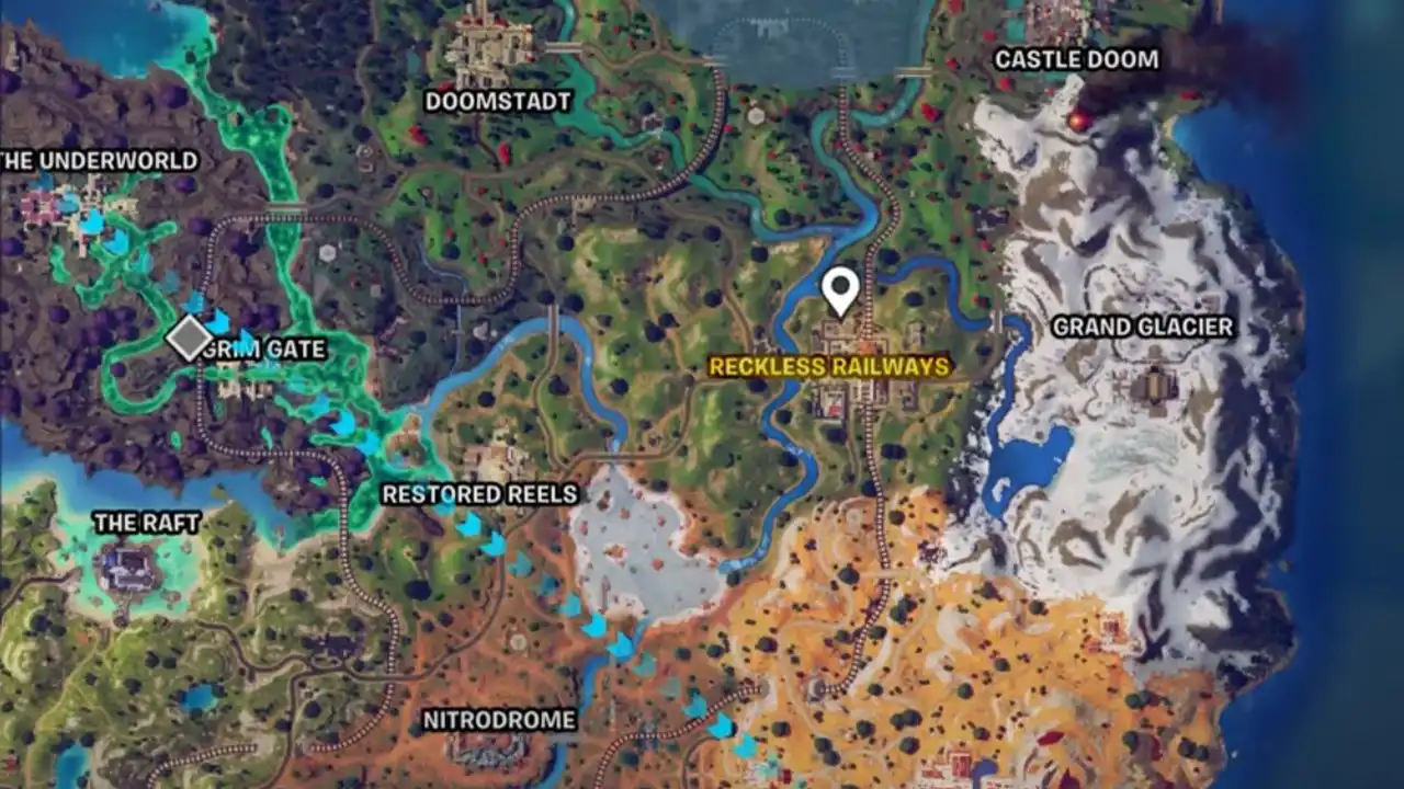 Fortnite Firework Flare Gun Location (Birthday Quest)