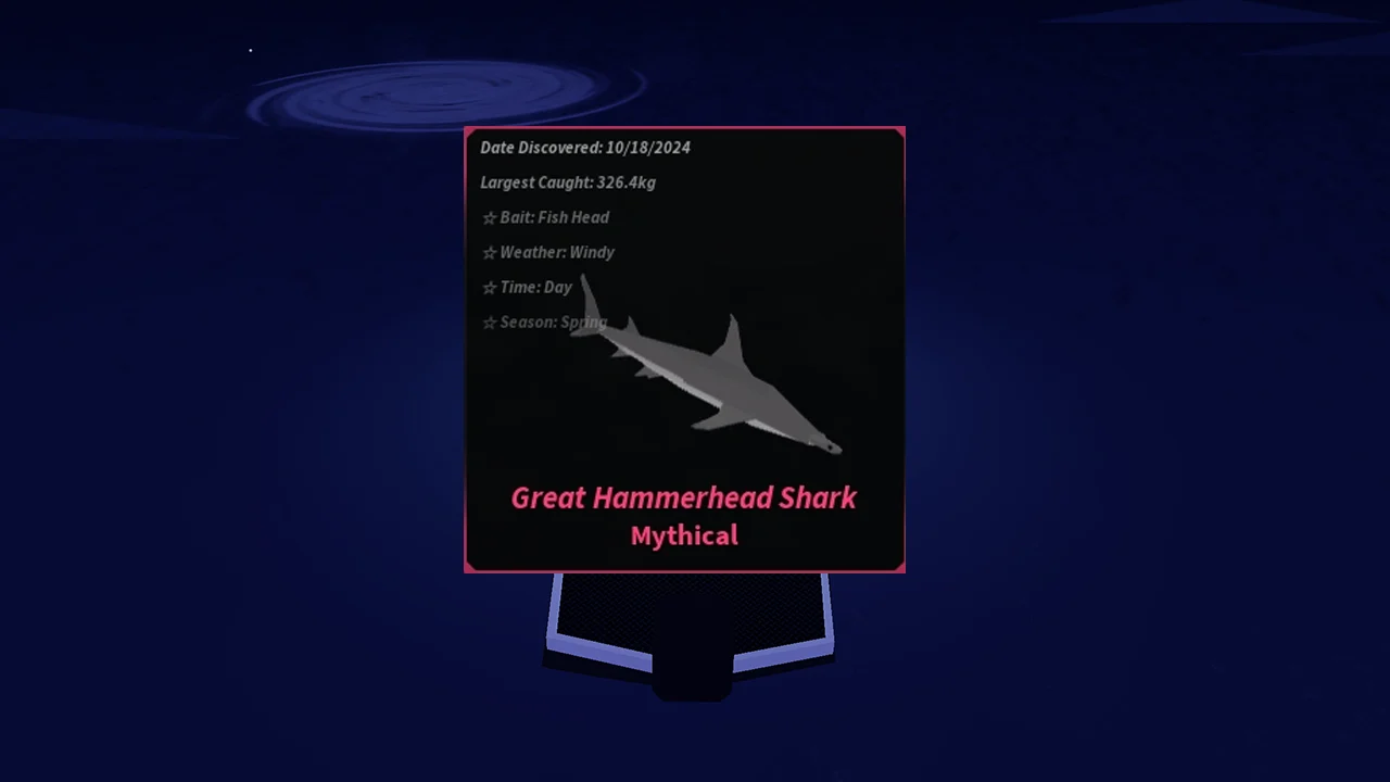 Fisch: How to Catch the Great Hammerhead Shark - Gamer Tweak