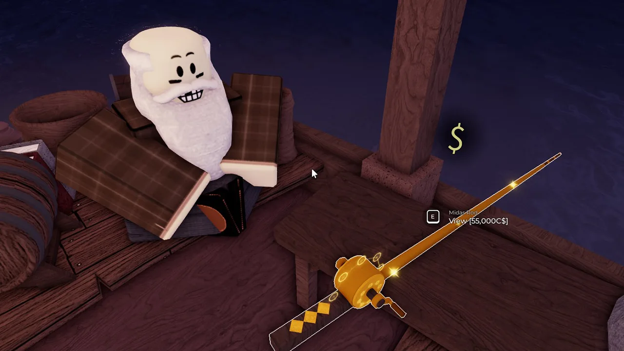 How to Get Midas Rod in Fisch (Location)