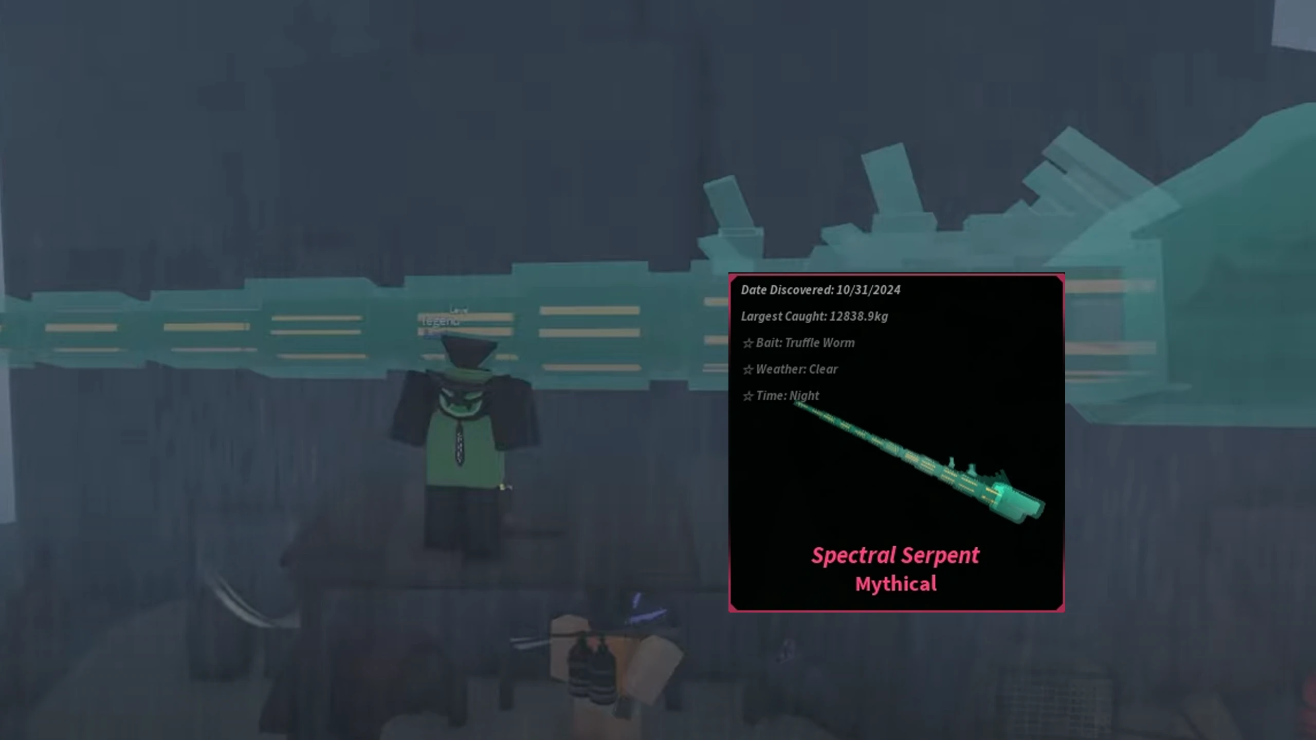 How to Get Spectral Serpent in Fisch (Ghost Leviathan) - Gamer Tweak