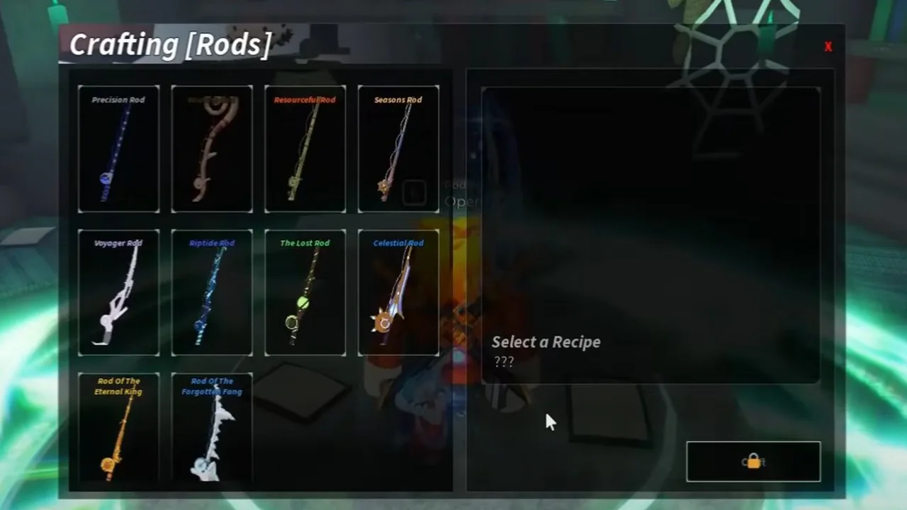 All Fisch Crafting Rod Recipes and Where to Find Materials