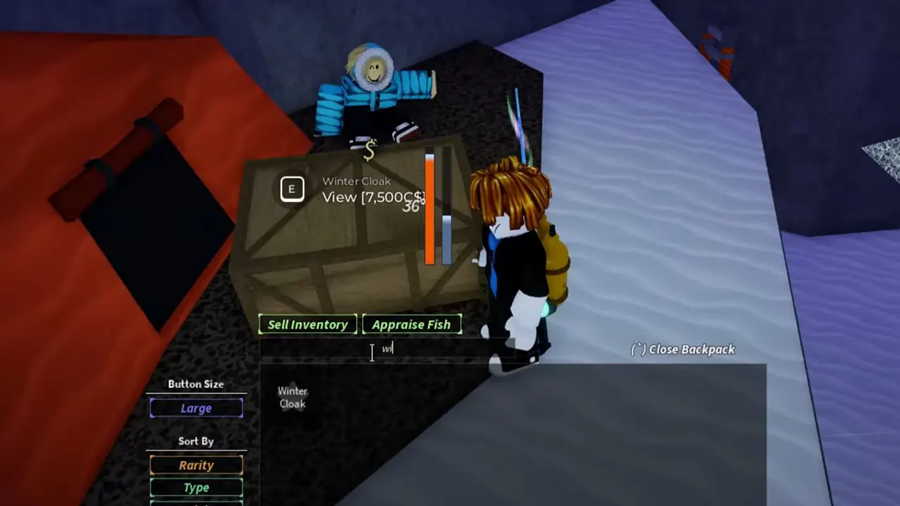 How to Get the Winter Cloak in Fisch and Stay Warm