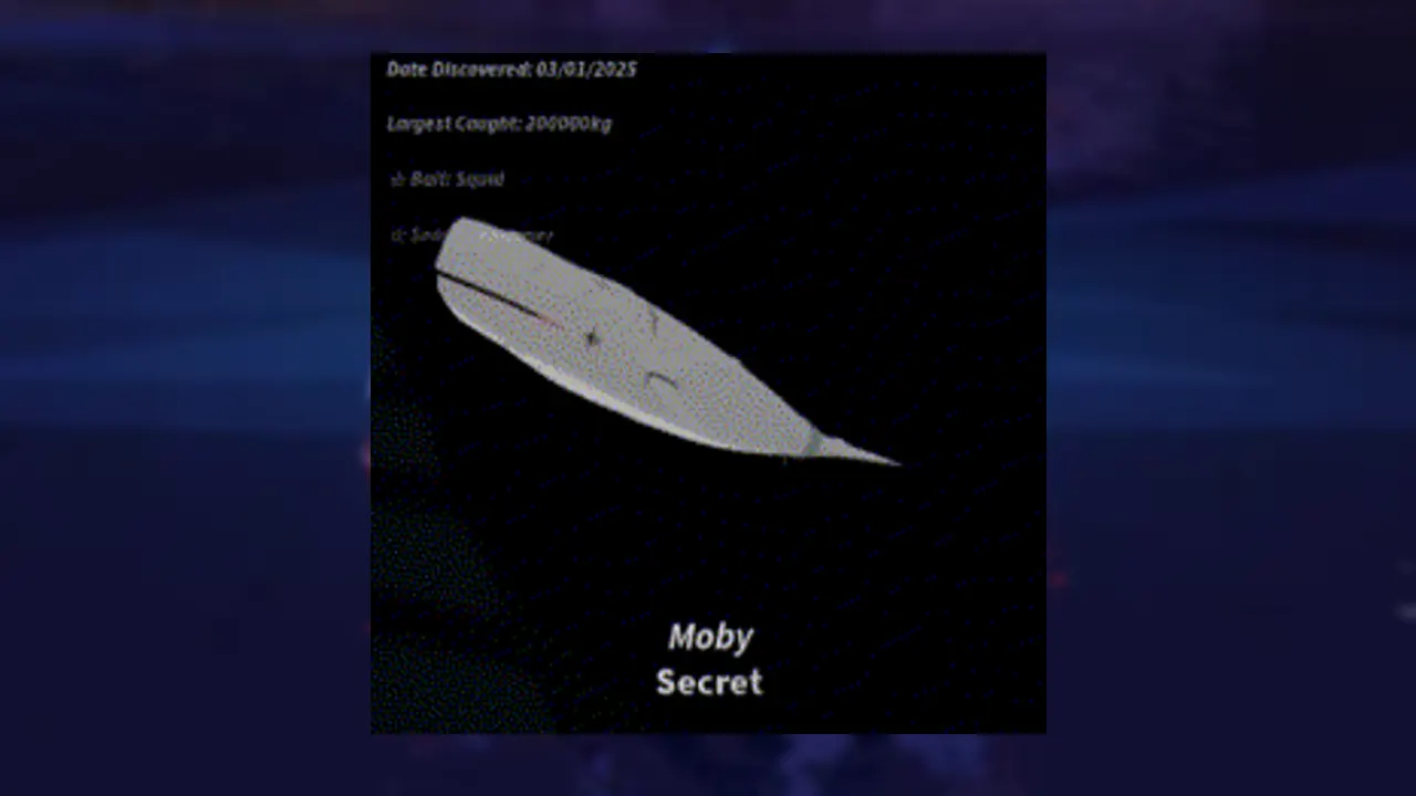 How to Catch Moby in Fisch - Gamer Tweak