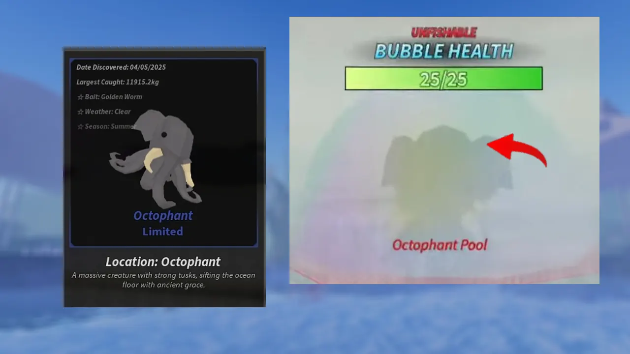 How to Catch the Octophant Boss in Fisch - Gamer Tweak