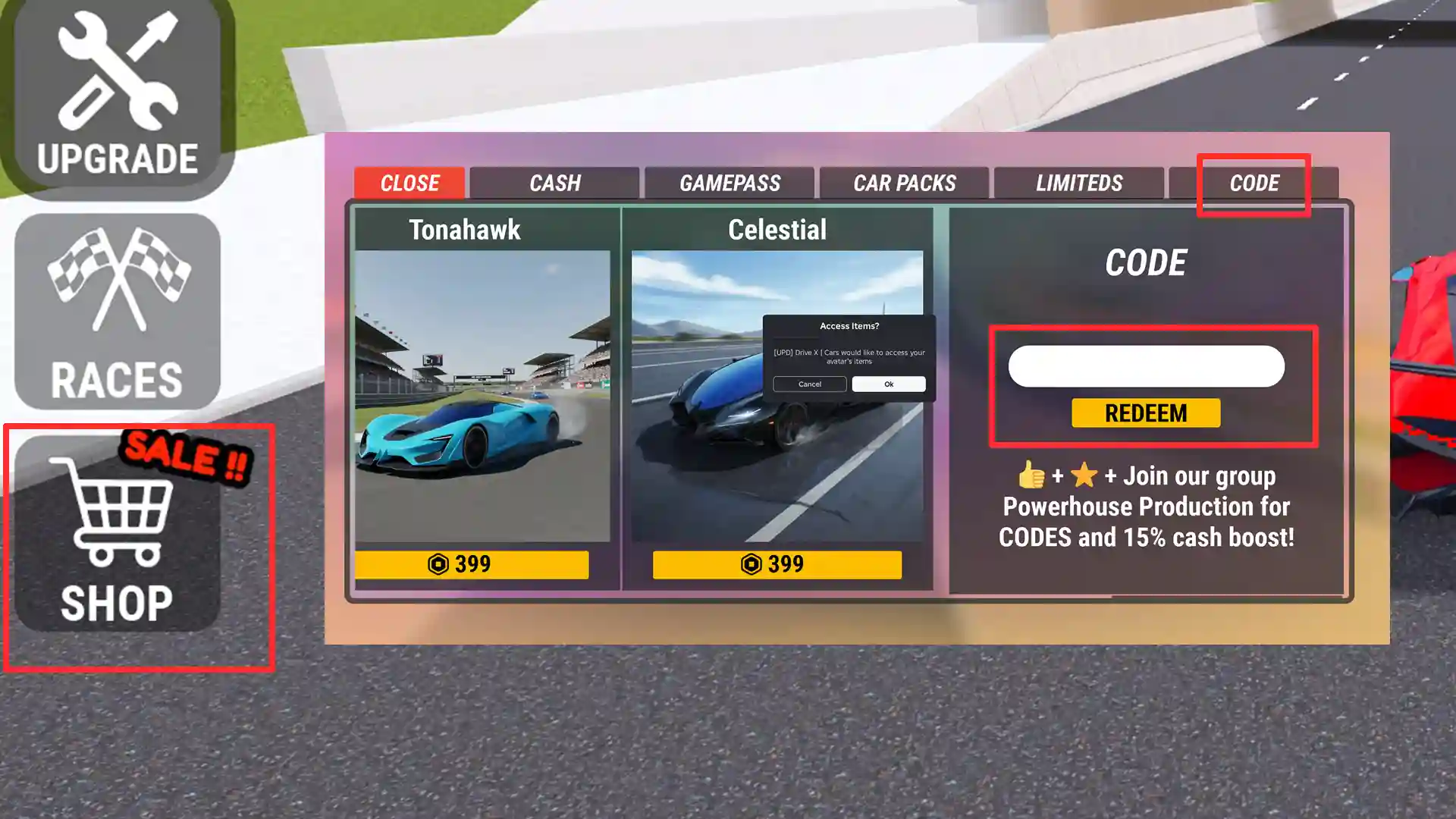 Drive X Codes (December 2025) - Gamer Tweak