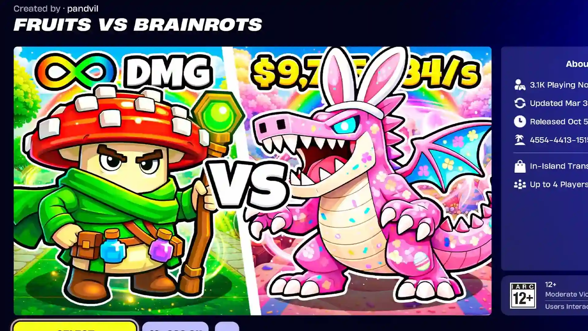 Fortnite Fruits vs Brainrots Codes (April 2026) - Gamer Tweak